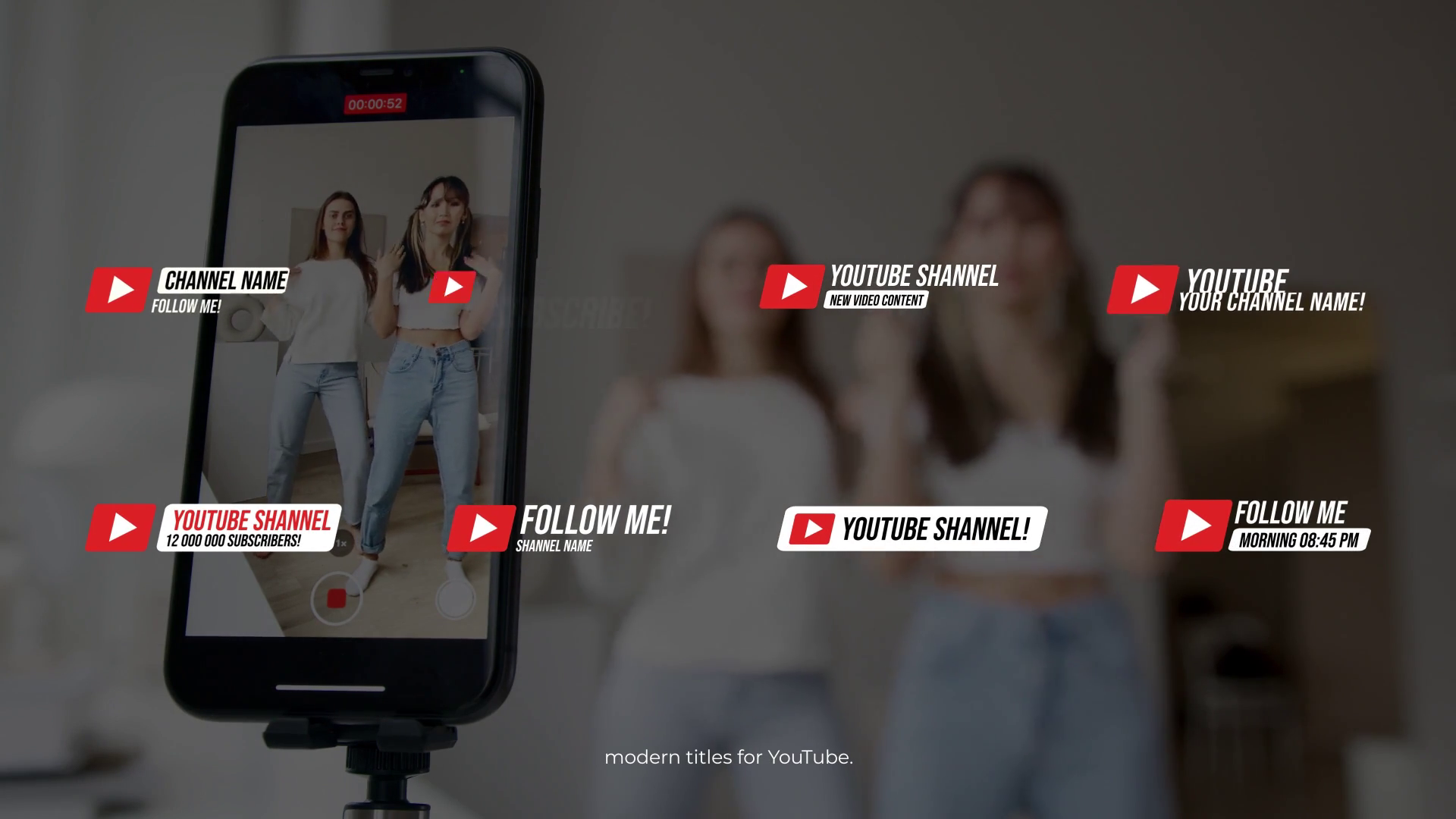 Apple Motion Template: Social Titles | Final Cut Pro SBV-348606011 ...