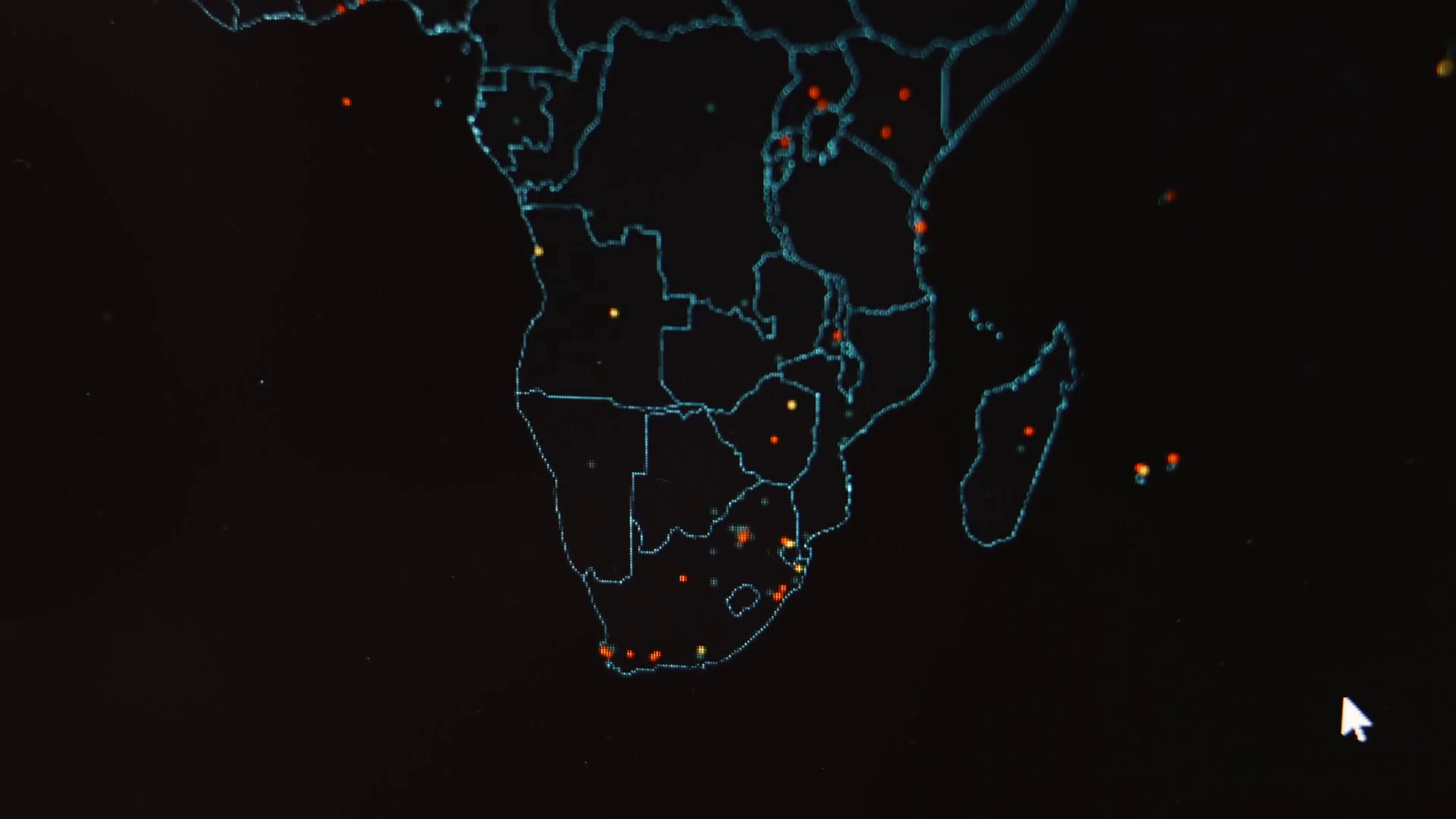 Cyber Attack Map Professional Team Of Cyber Stock Footage SBV-348459647 ...