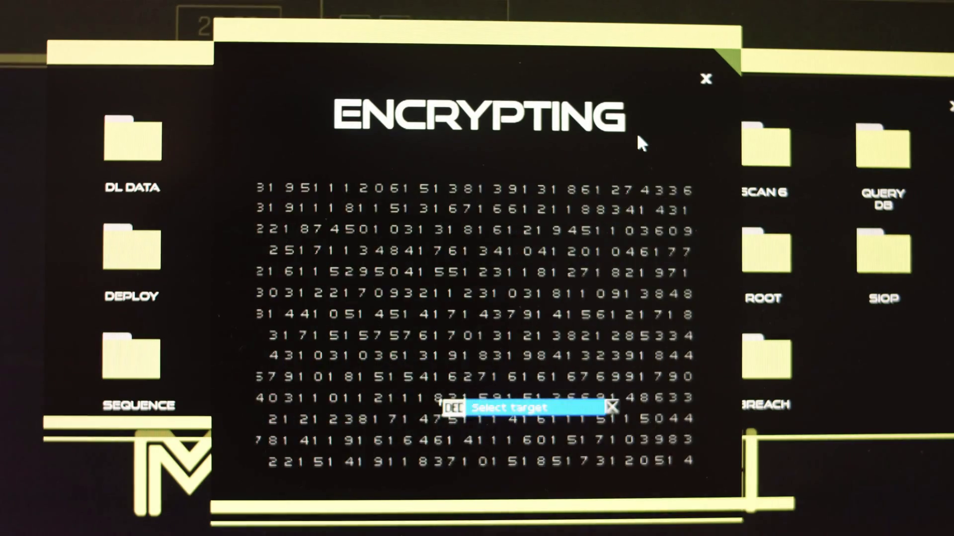 Encrypted Data Process Visual Symbols Stock Footage SBV-348459837 ...