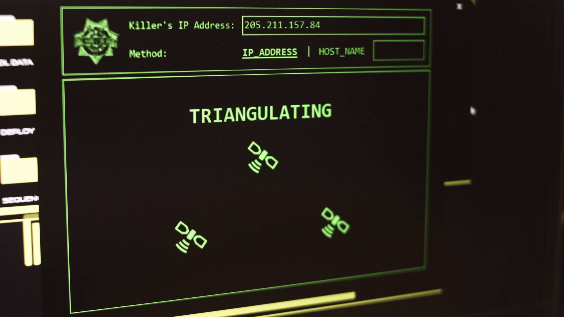 Tracking Killer's Ip Adress Witch Visual Stock Footage SBV-348459960 ...