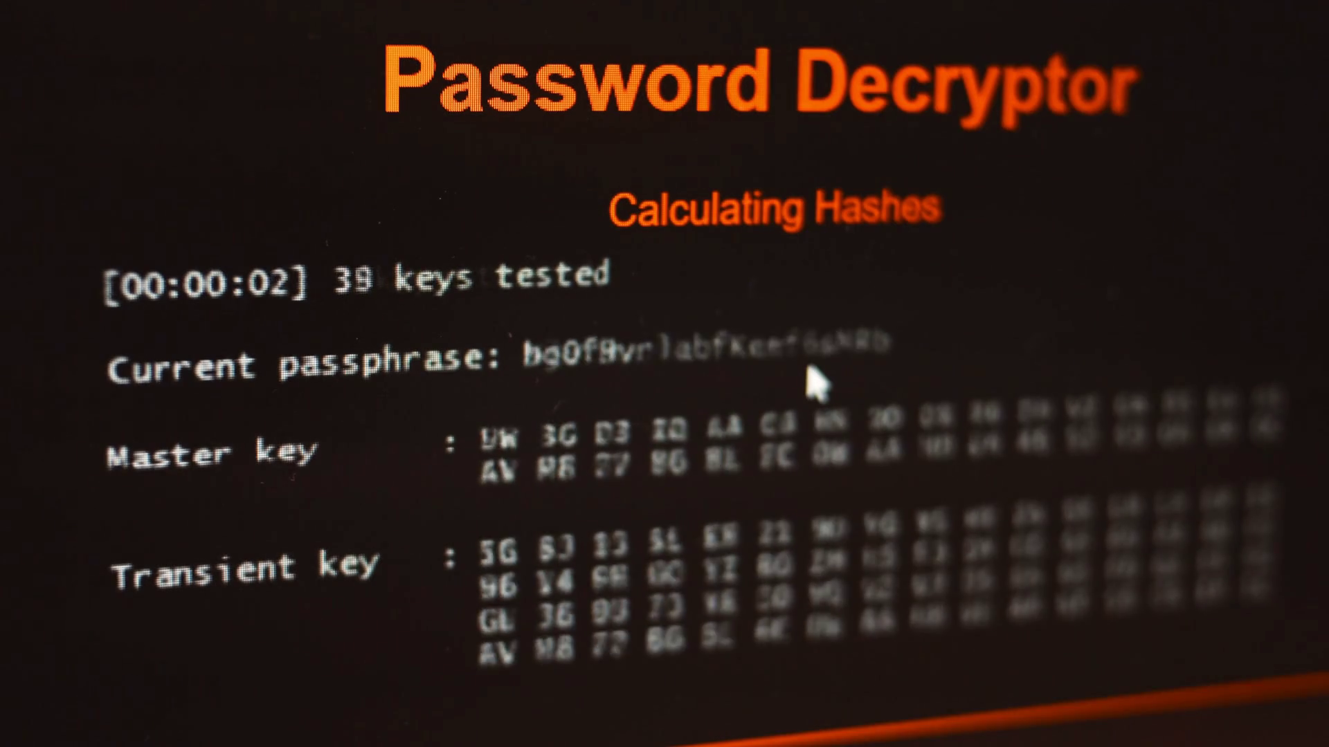 Password Decryptor Calculating Hashes Stock Footage SBV-348460145 - Storyblocks
