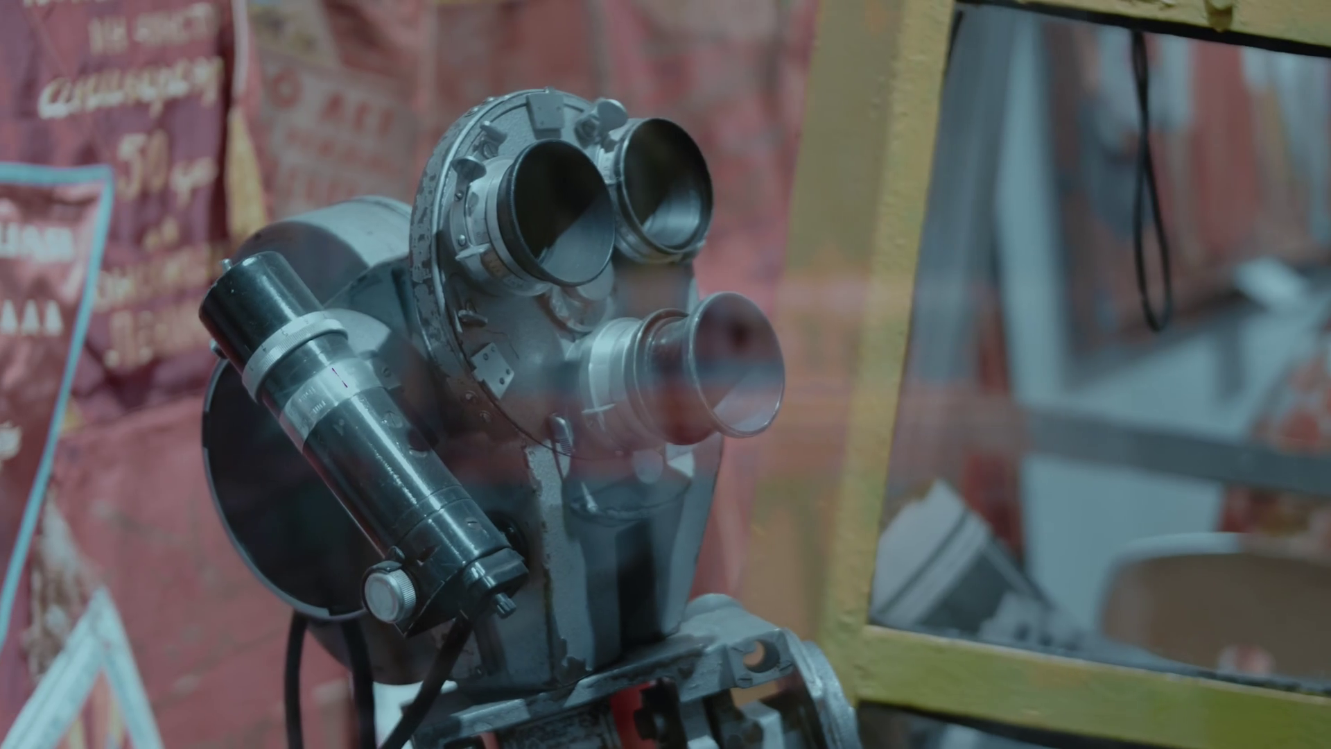 A Retro Film Camera Of Soviet Union Stock Footage SBV-348560896 ...