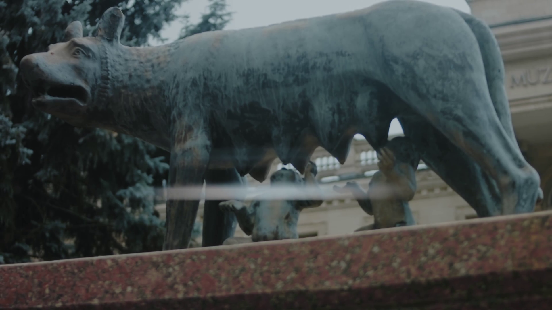 Capitoline Wolf Monument In Central Chisinau Stock Footage SBV ...