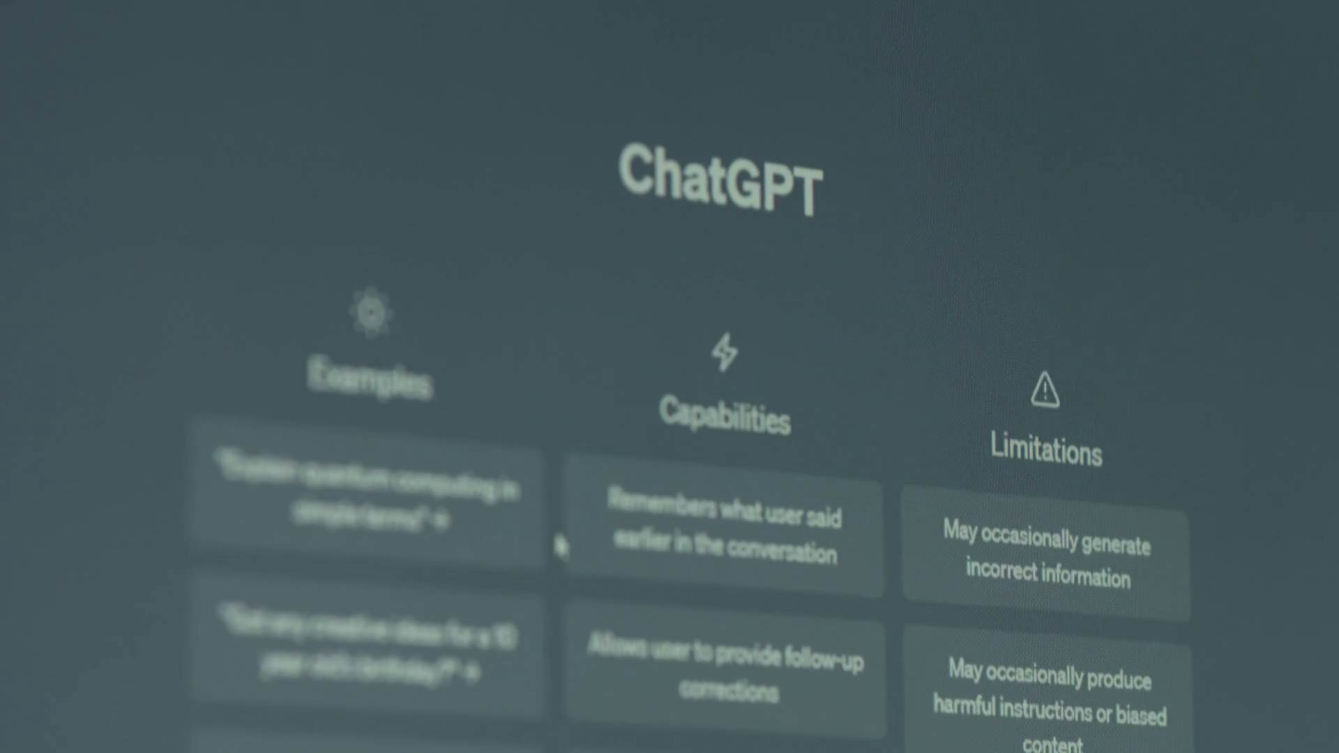 The Homepage Of Chat Gpt Information About Stock Footage SBV-348623910 ...