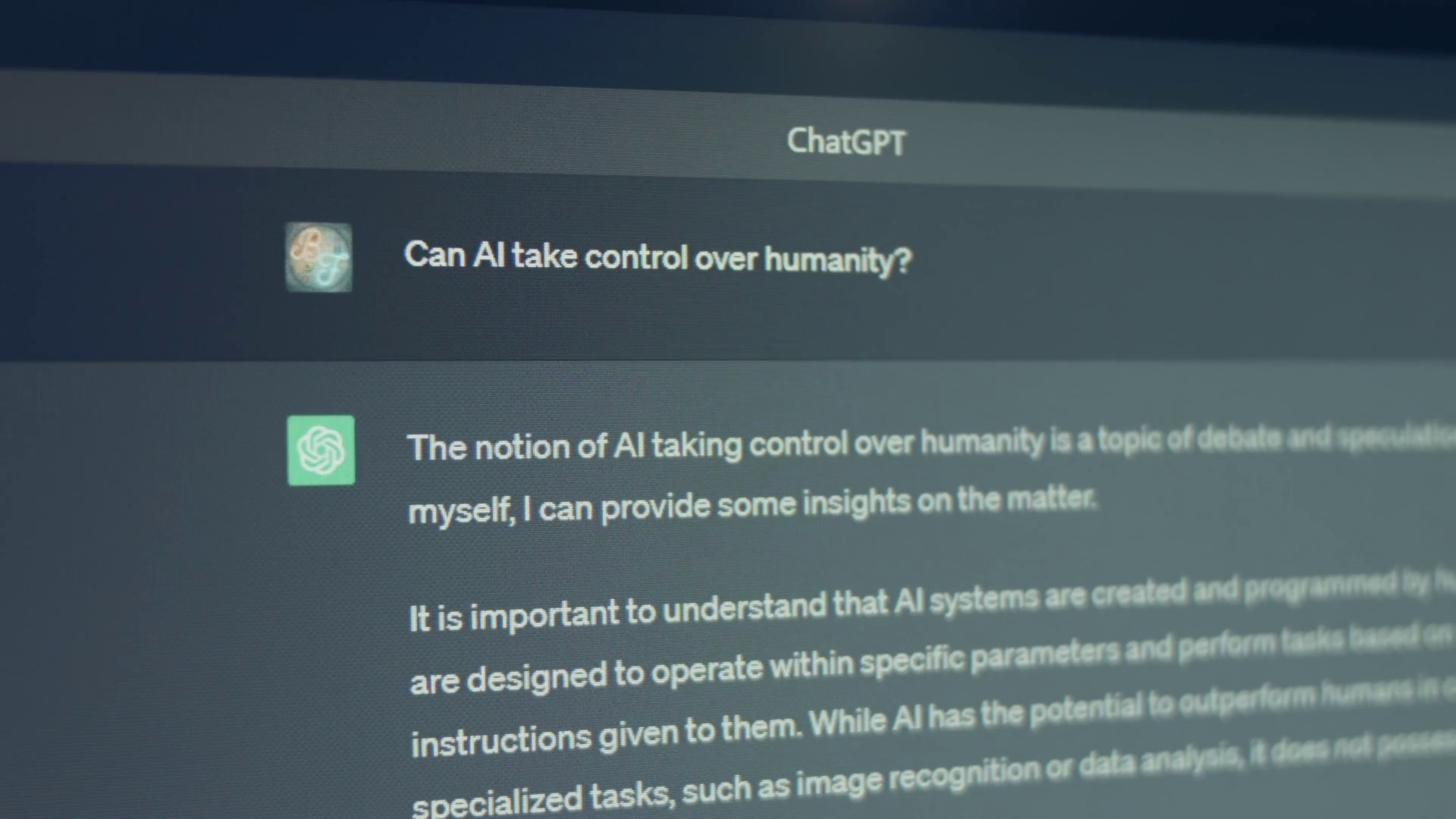 Asking Chat Gpt Question Homepage Of Chat Stock Footage SBV-348624005 ...