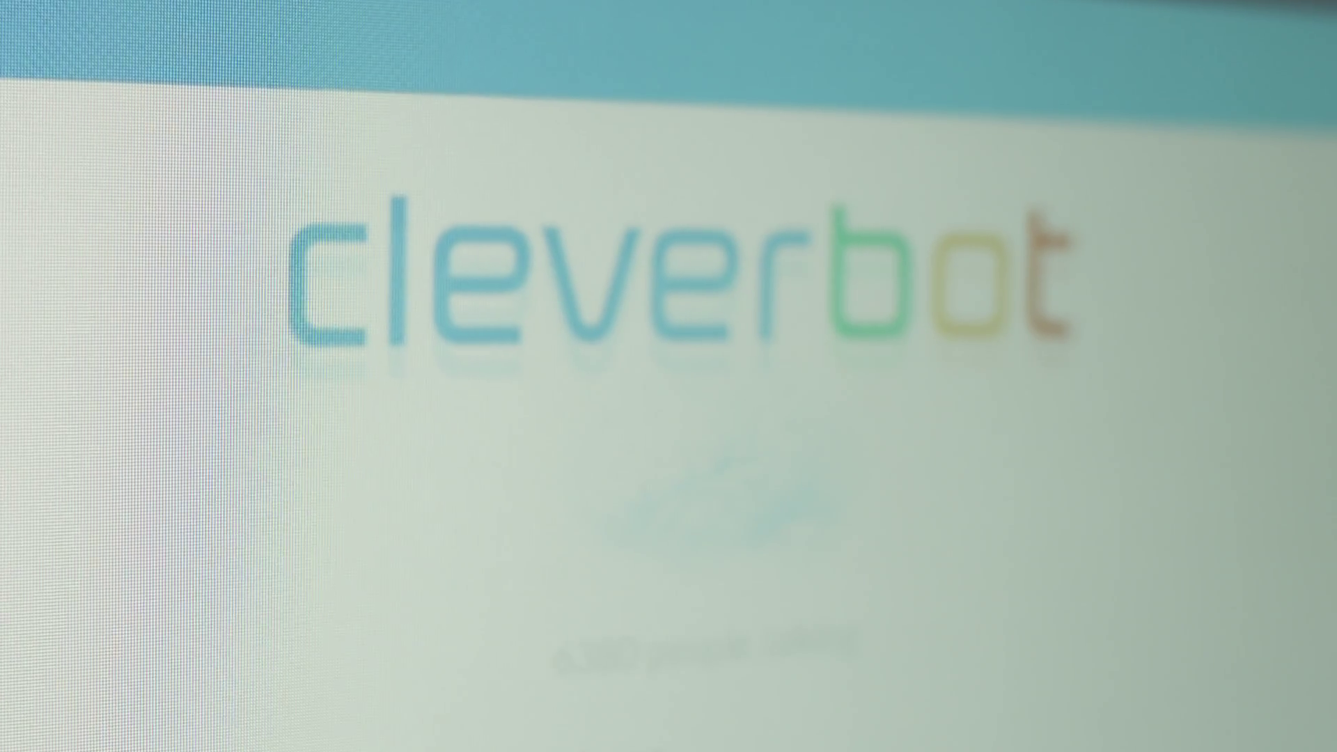 Ai Program On Computer Screen Cleverbot Stock Footage SBV-348624041 - Storyblocks