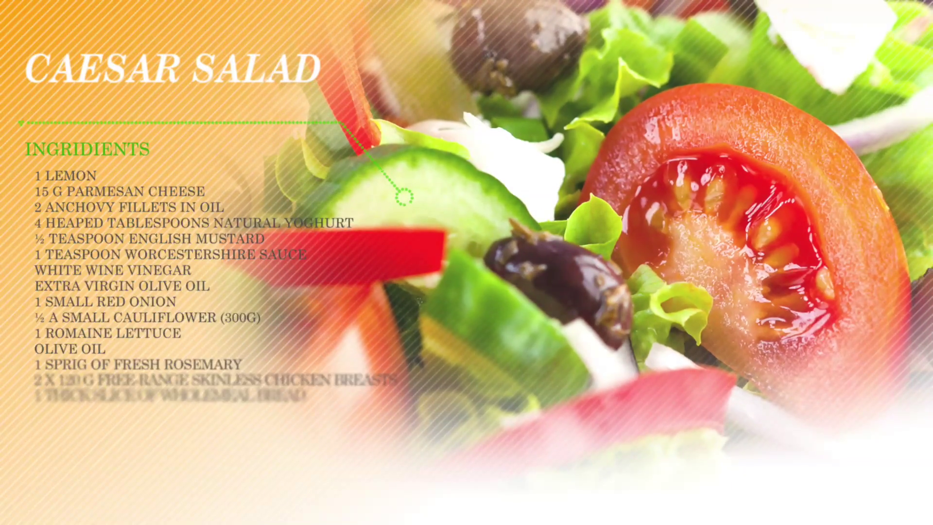 Cooking recipes, food slideshow - Storyblocks