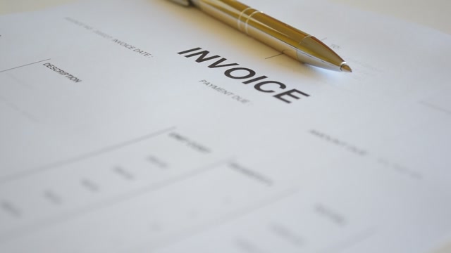 Invoice Stock Footage: Royalty-Free Video Clips - Storyblocks