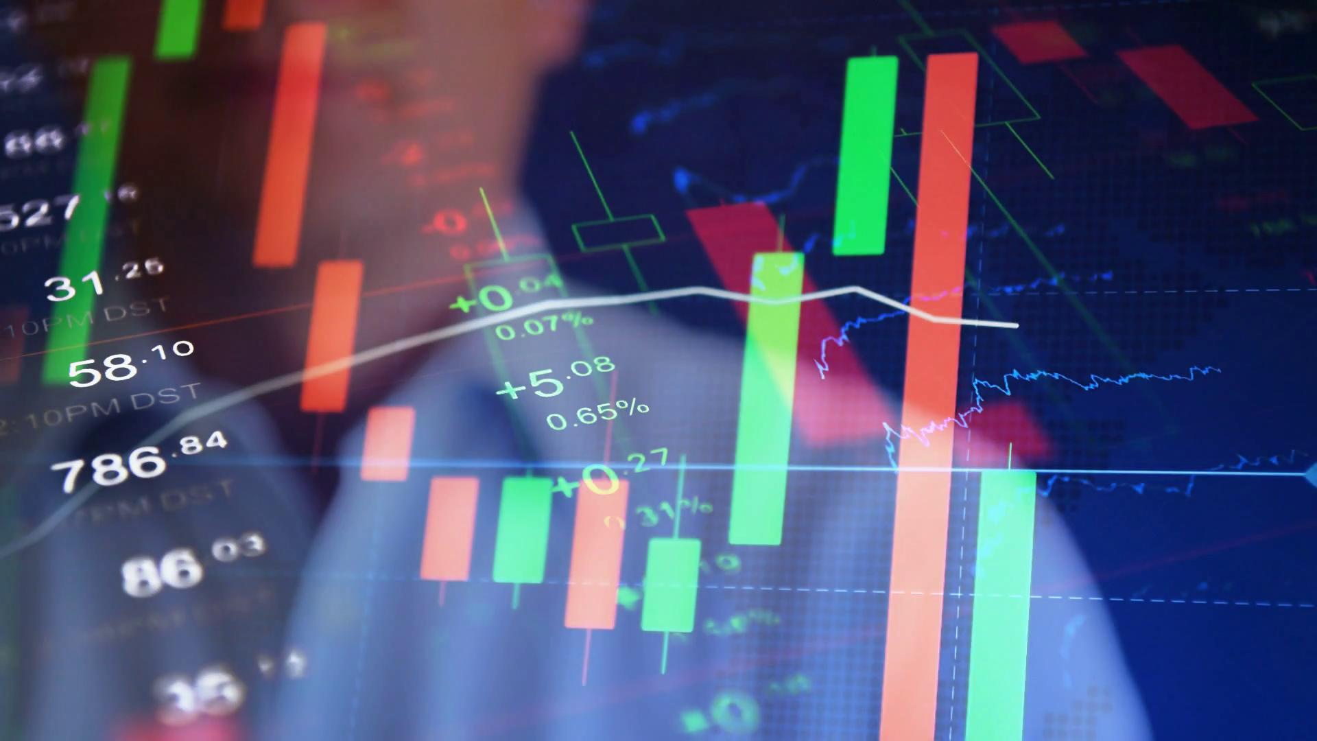 Market News Intro Background Stock Footage SBV-308761891 - Storyblocks