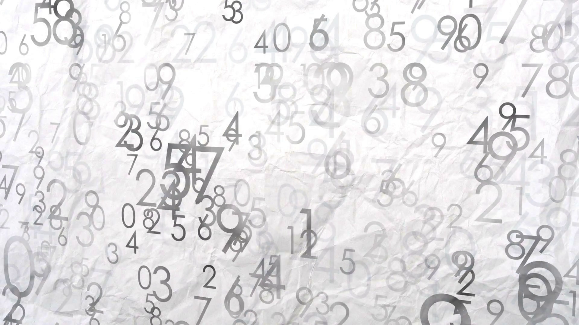 Numbers abstract background Motion Background 00:10 SBV-309388818 ...