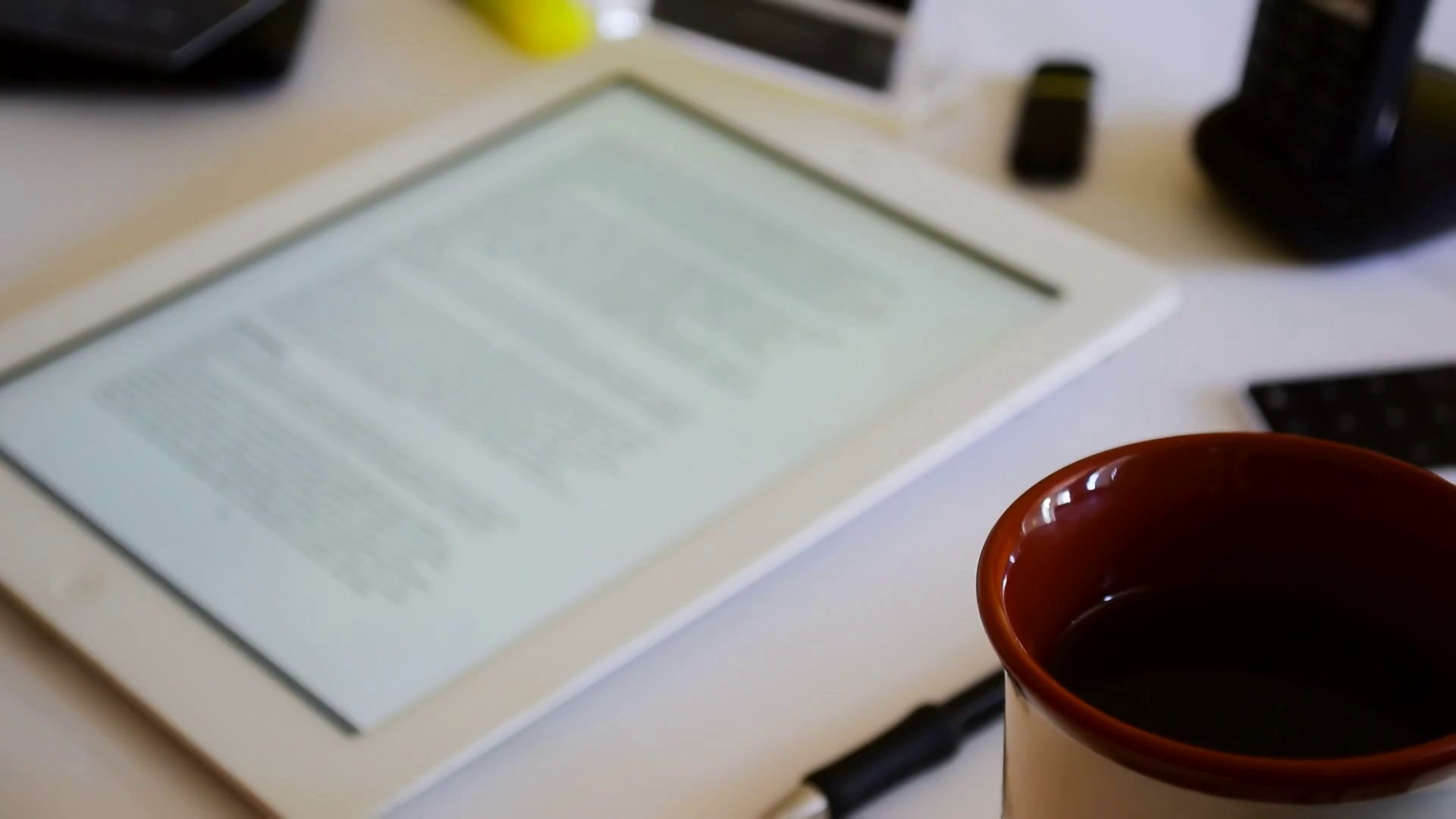 Reading Book On Tablet Computer Stock Footage SBV-308529420 - Storyblocks