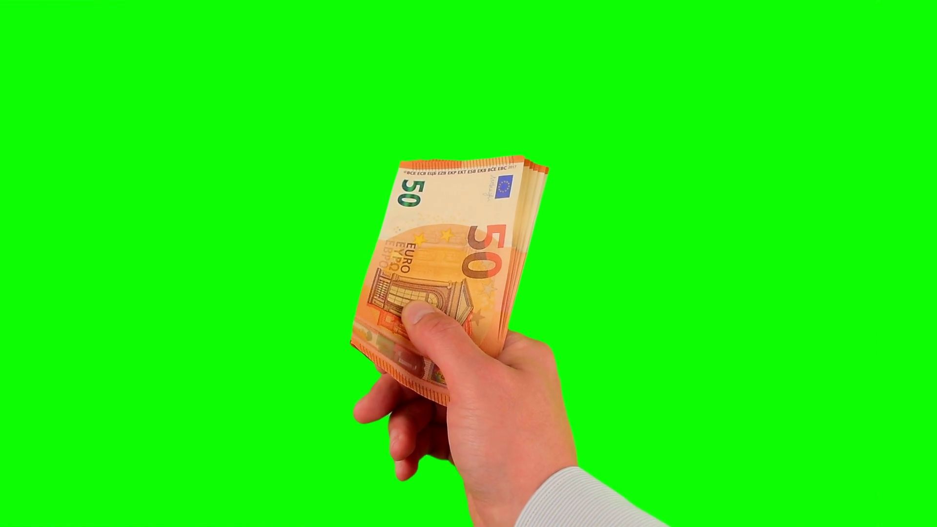 Euro money cash green screen Stock Video Footage - Storyblocks