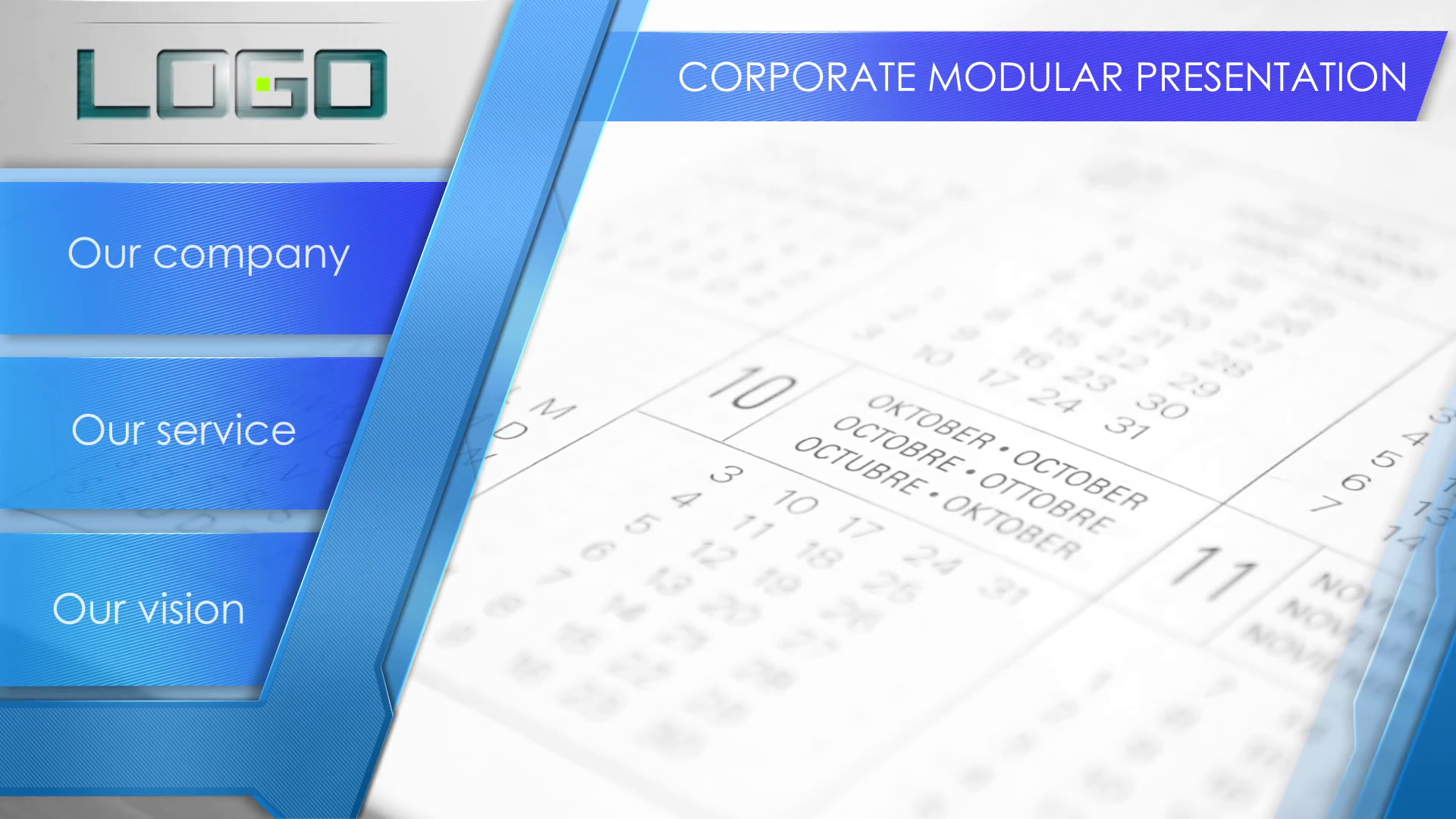 Modern Corporate Presentation Template SBV-313141715 - Storyblocks