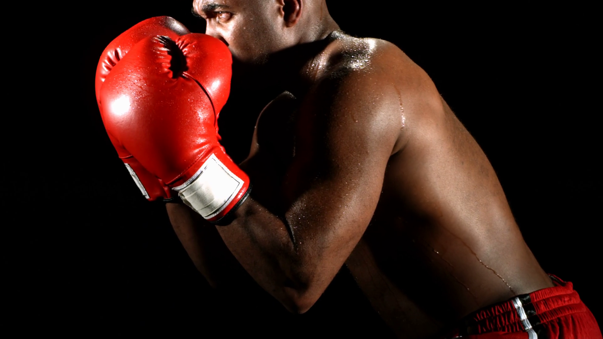 Boxer Punching Slow Motion Stock Footage SBV-348368908 - Storyblocks