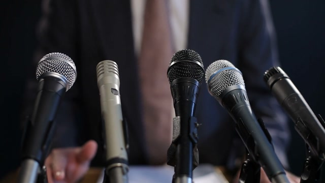 Press Conference Stock Footage: Royalty-Free Video Clips - Storyblocks