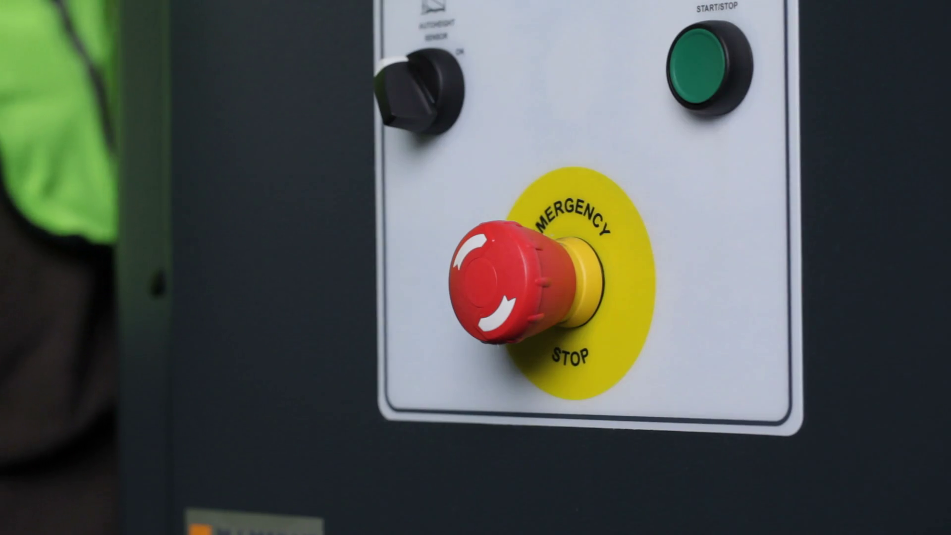 Industrial Machinery Buttons Emergency Stock Footage SBV-348371122 ...