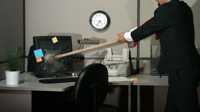 Hitting Desk Stock Footage: Royalty-Free Video Clips - Storyblocks