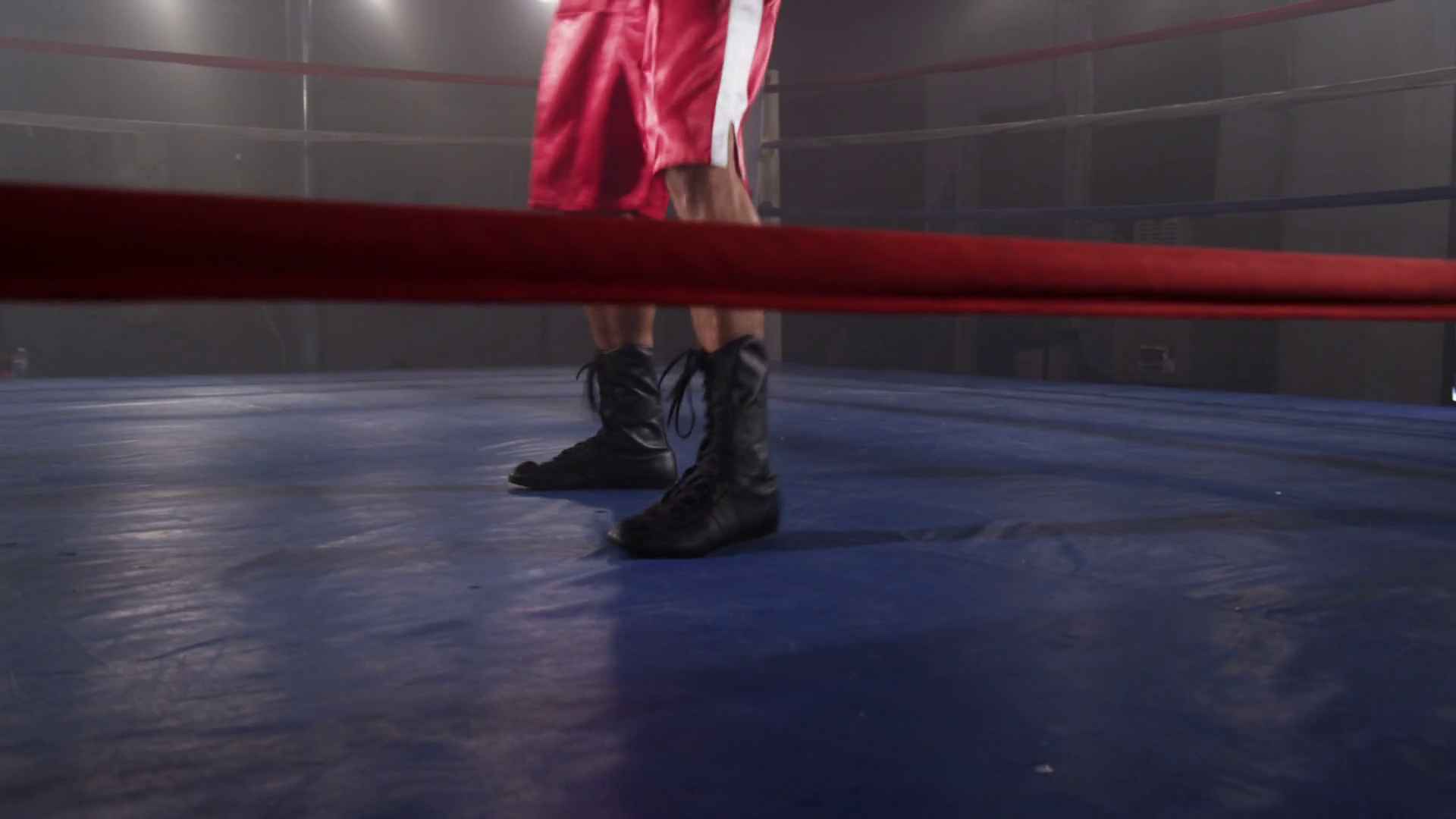 Boxer In Ring Ready To Fight Stock Footage SBV-347578626 - Storyblocks