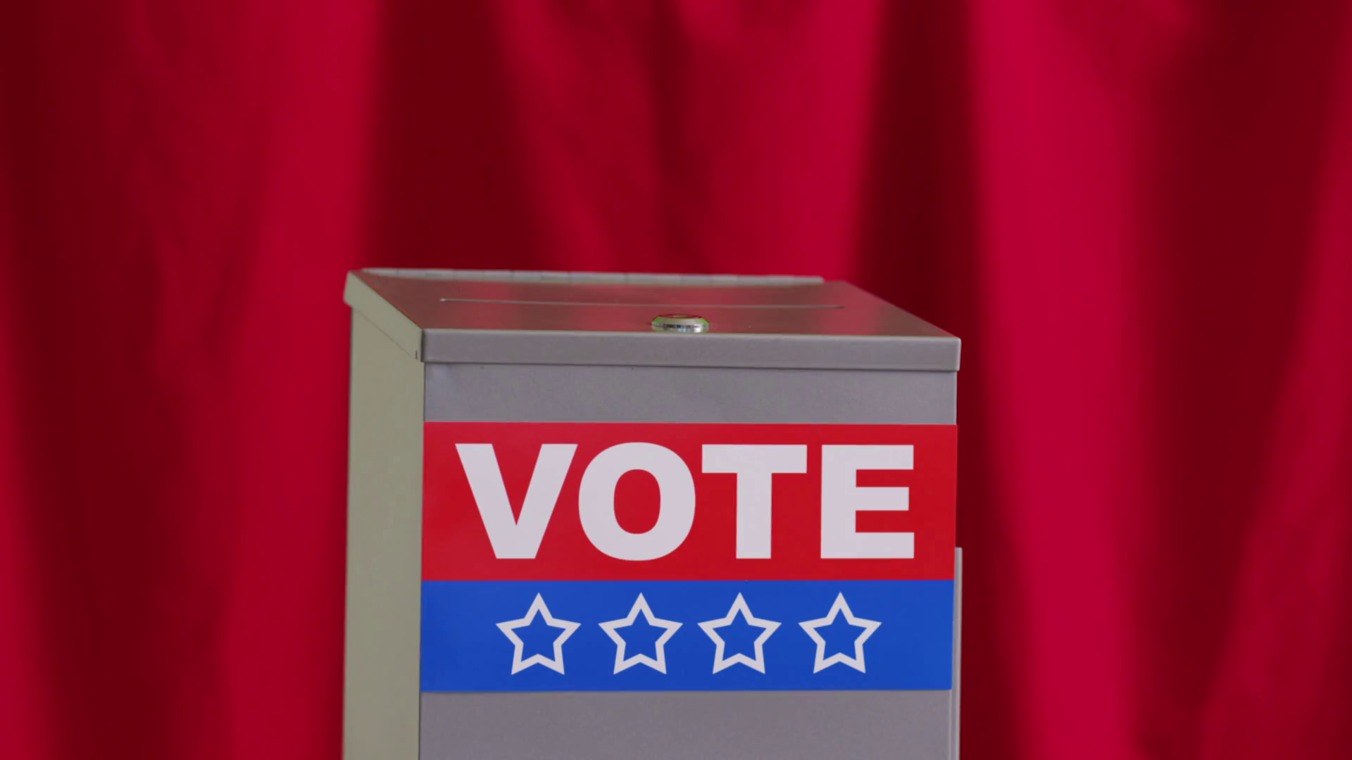Hand Putting Vote Into Ballot Box Stock Footage SBV-347580178 - Storyblocks