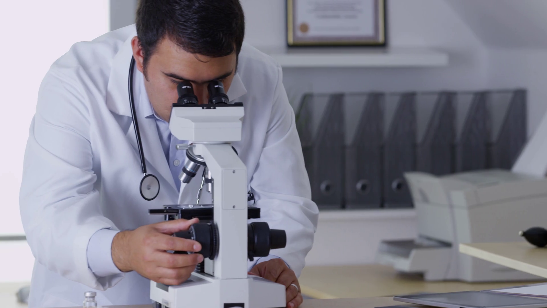 Veterinarian Using Digital Tablet Stock Footage SBV-347590627 - Storyblocks