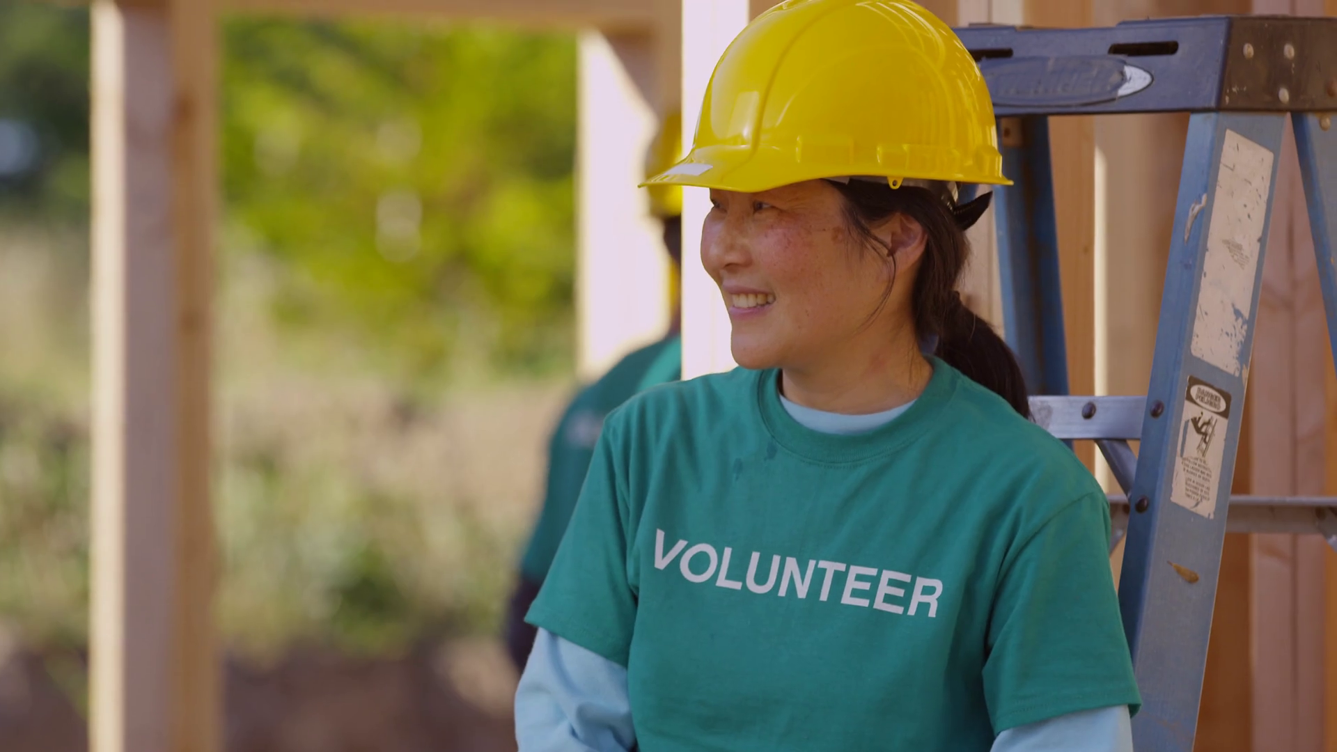Portrait Of Volunteer Stock Footage SBV-347591019 - Storyblocks