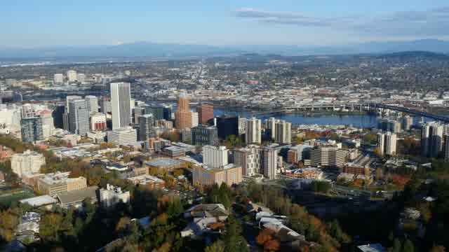 Aerial Portland Stock Footage: Royalty-Free Video Clips - Storyblocks