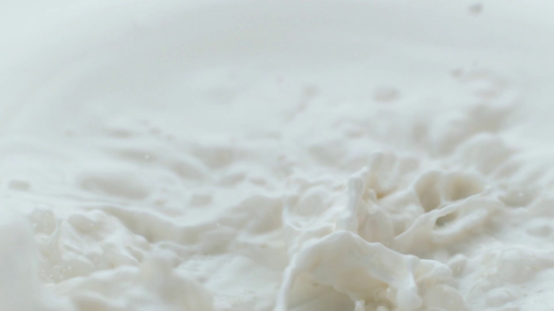 Milk Pouring Splashing In Slow Motion; Shot Stock Footage SBV-347600233 ...