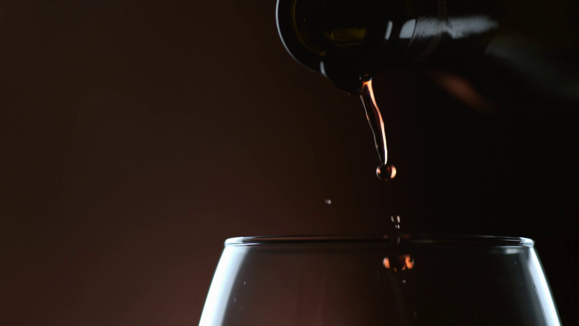 Wine Drip Closeup Slow Motion Shot On Stock Footage SBV-347605475 ...