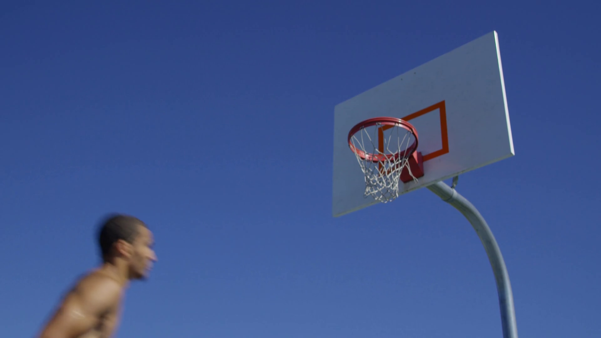 Slow Motion Basketball Slam Dunk Stock Footage SBV-347622013 - Storyblocks