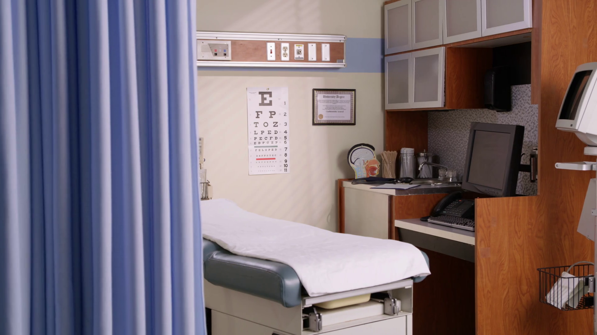 Doctor's Office Interior With People Stock Footage SBV-347630938 ...