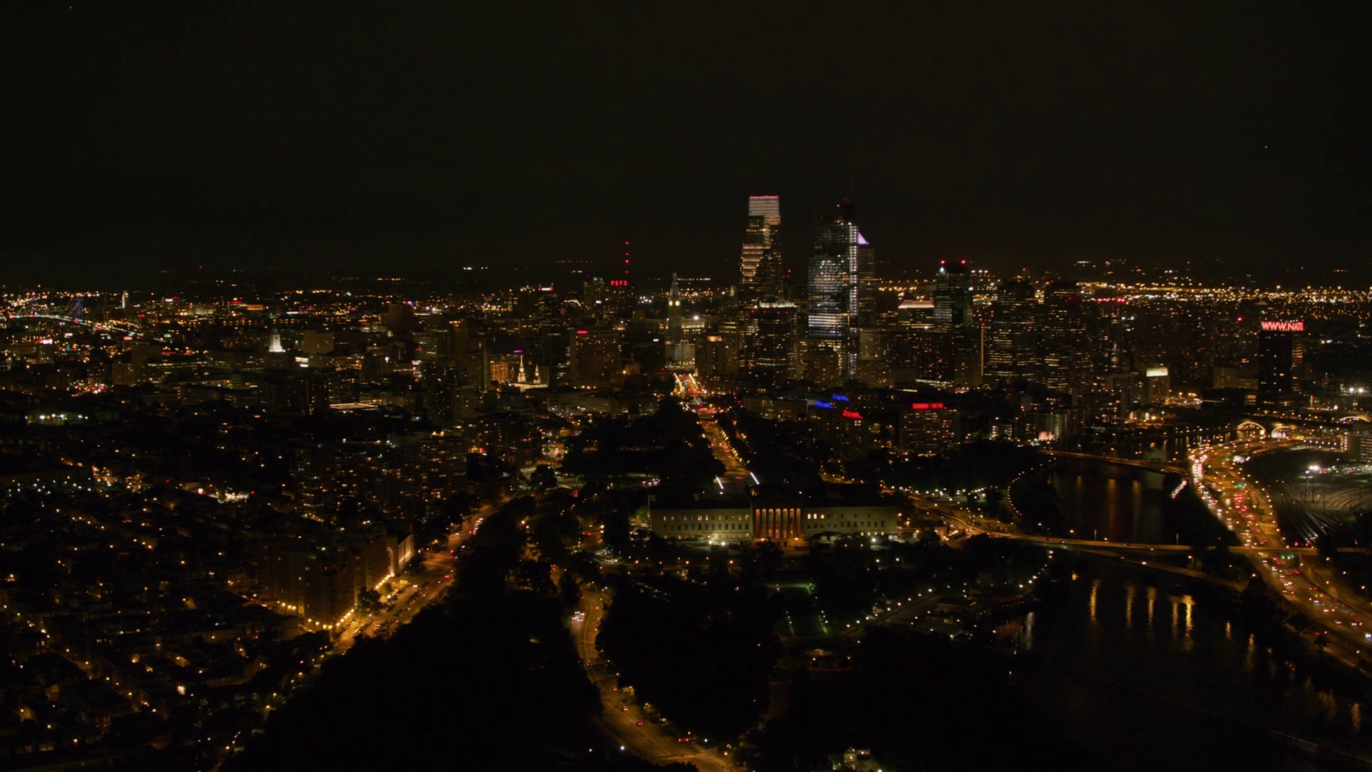 Philadelphia Pennsylvania Circa-2017 Aerial Stock Footage SBV-347666490 ...