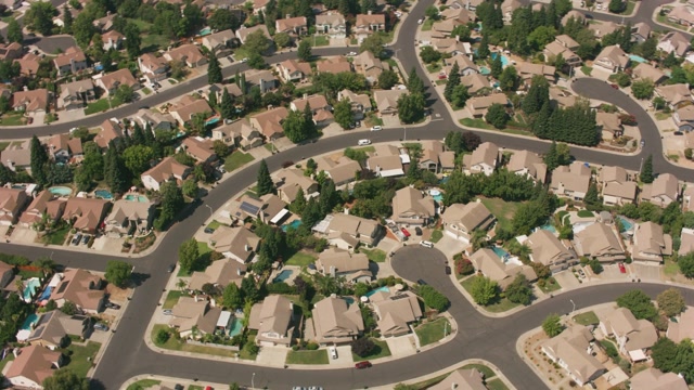 Suburb Area Stock Footage: Royalty-Free Video Clips - Storyblocks