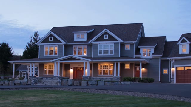 Suburban Home Exterior Stock Footage: Royalty-Free Video Clips ...