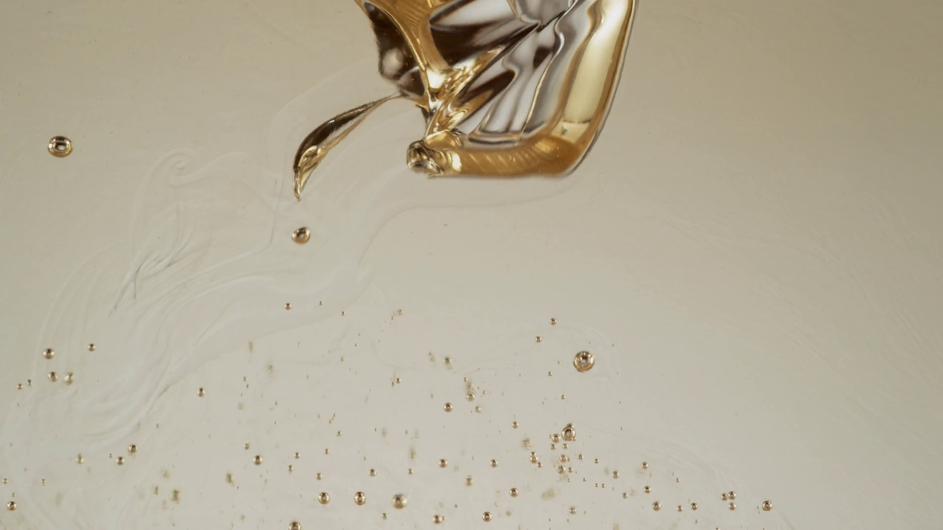 Slow Motion Shot Of Oil Pouring Shot With Stock Footage SBV-347697954 ...