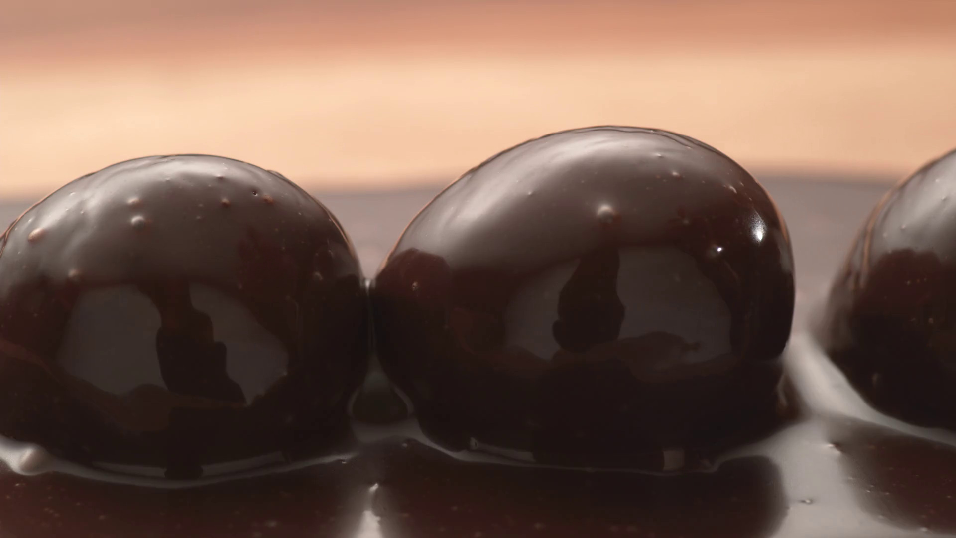 Nuts Pouring Onto Chocolate Truffles In Stock Footage SBV-347703554 ...