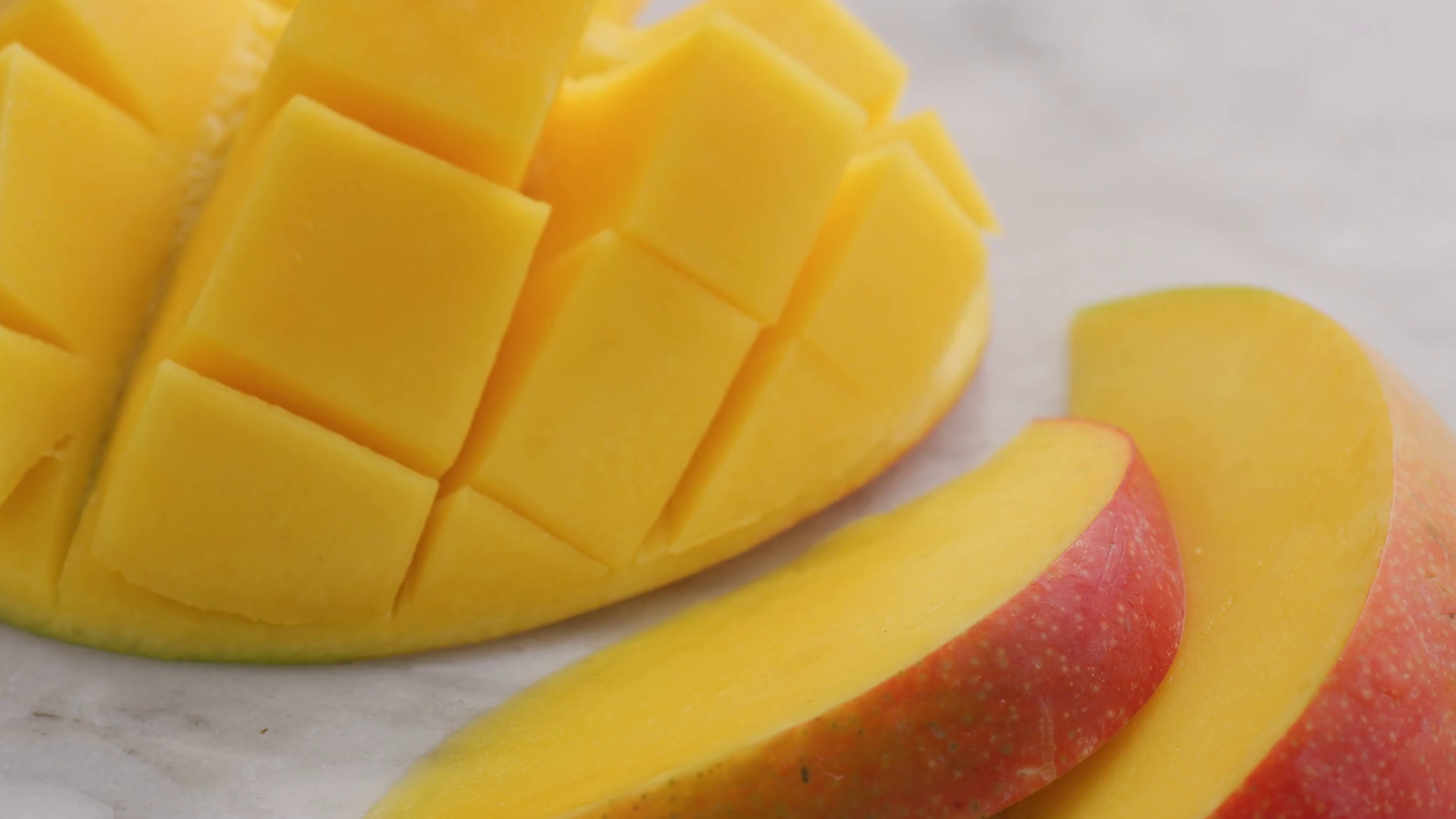 Fresh Sliced Mango Stock Footage SBV-347703996 - Storyblocks