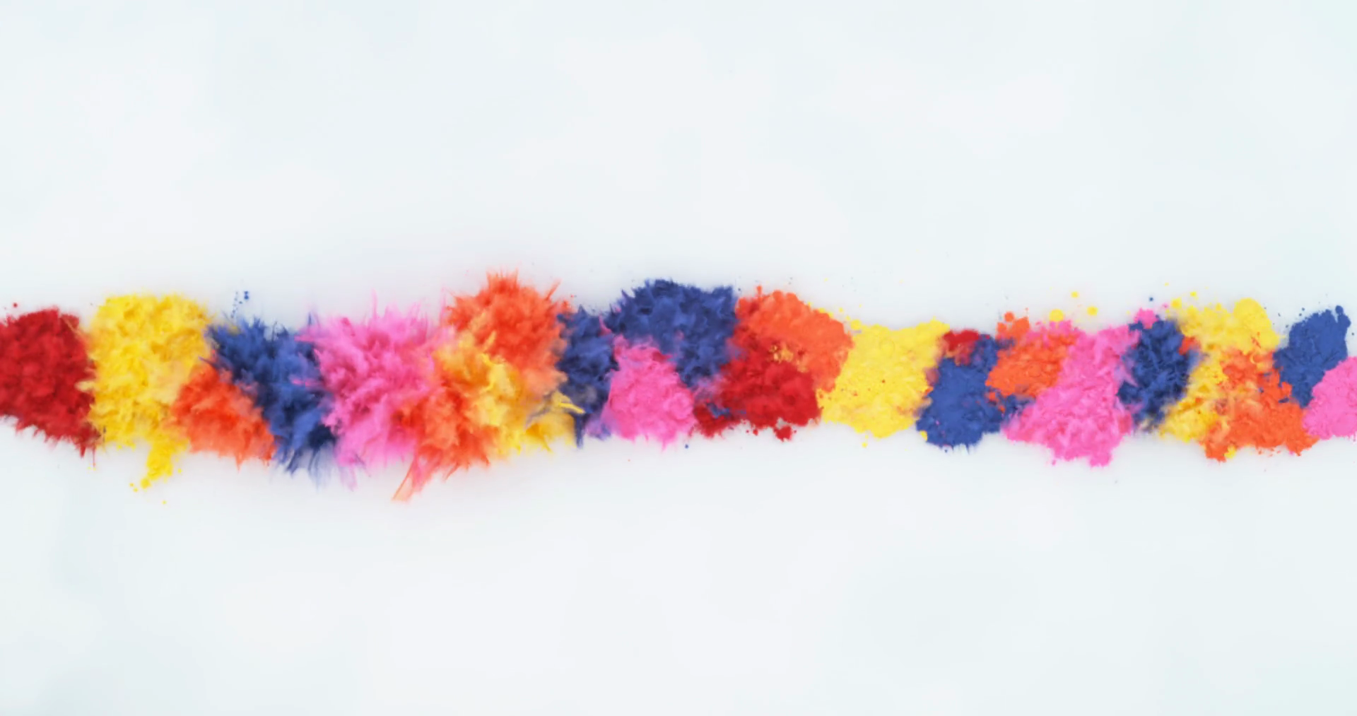 Colorful Powder Exploding In Super Slow Stock Footage SBV-347714515 ...