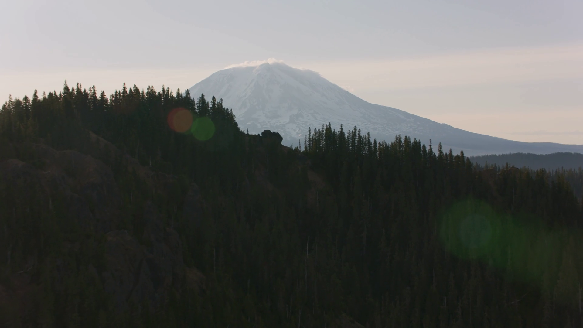 Mount Adams Washington Circa-2019 Aerial Stock Footage SBV-347719838 ...