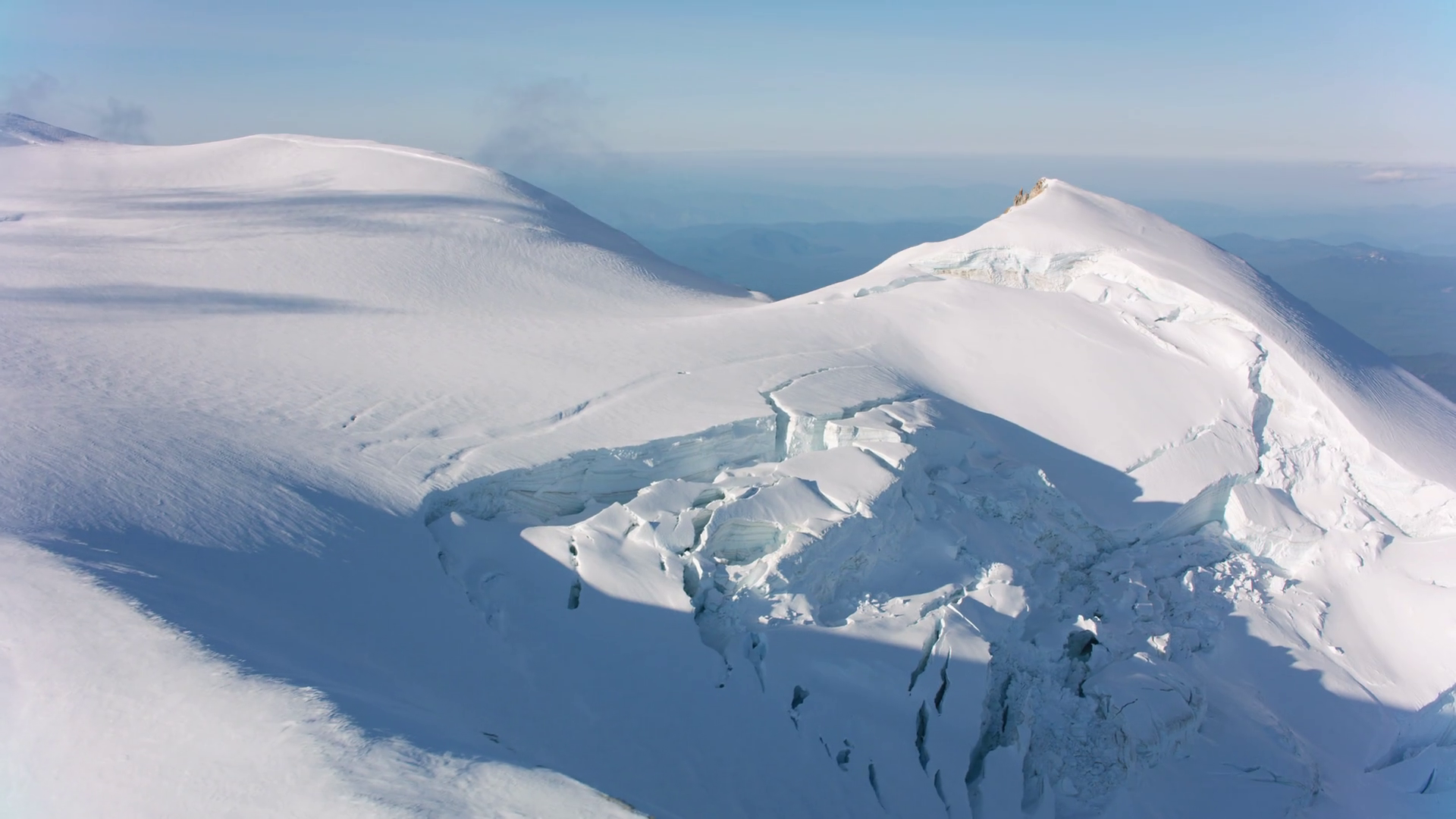 Mount Adams Washington Circa-2019 Aerial Stock Footage SBV-347719978 ...