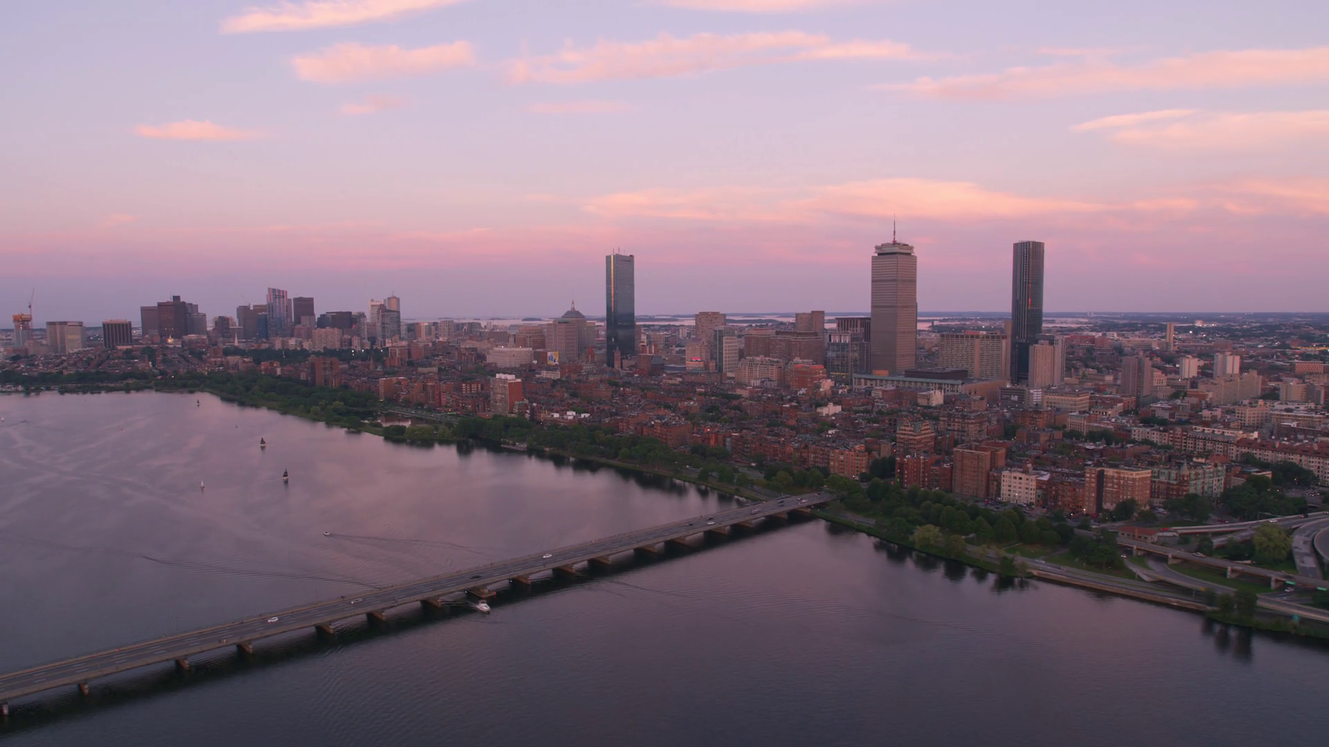 Boston Massachusetts Circa-2019 Aerial View Stock Footage SBV-347723807 ...