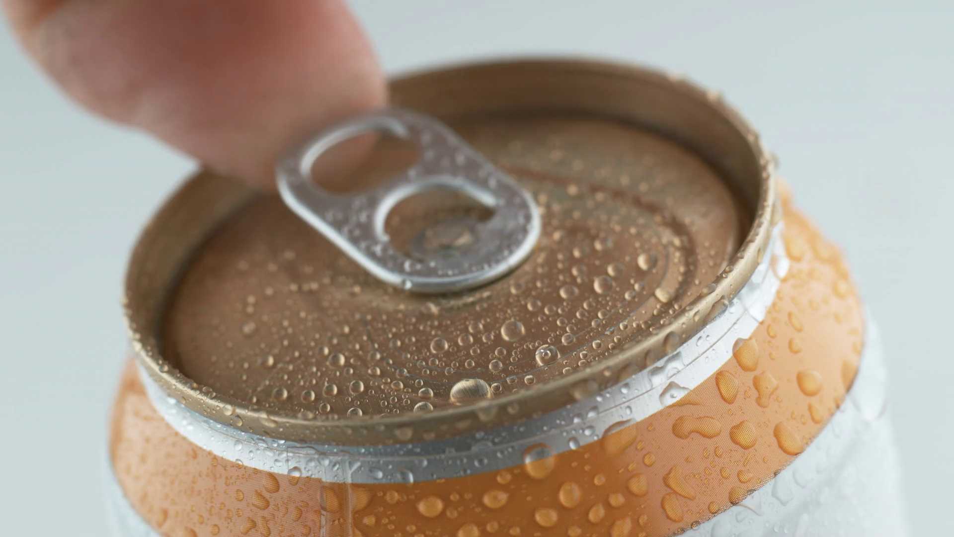Opening Can Of Soda In Slow Motion Shot Stock Footage SBV-347738373 ...