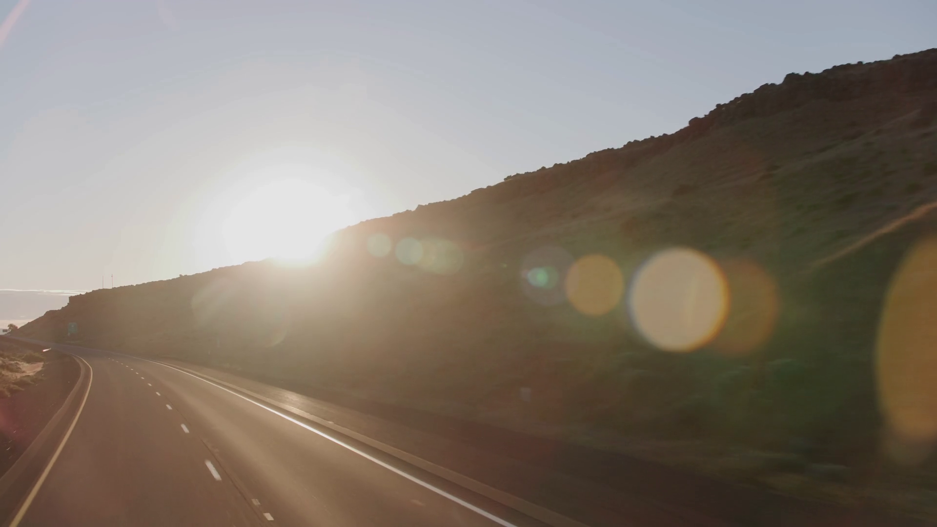 Automobile Point Of View Driving On Road At Stock Footage SBV-347748896 ...