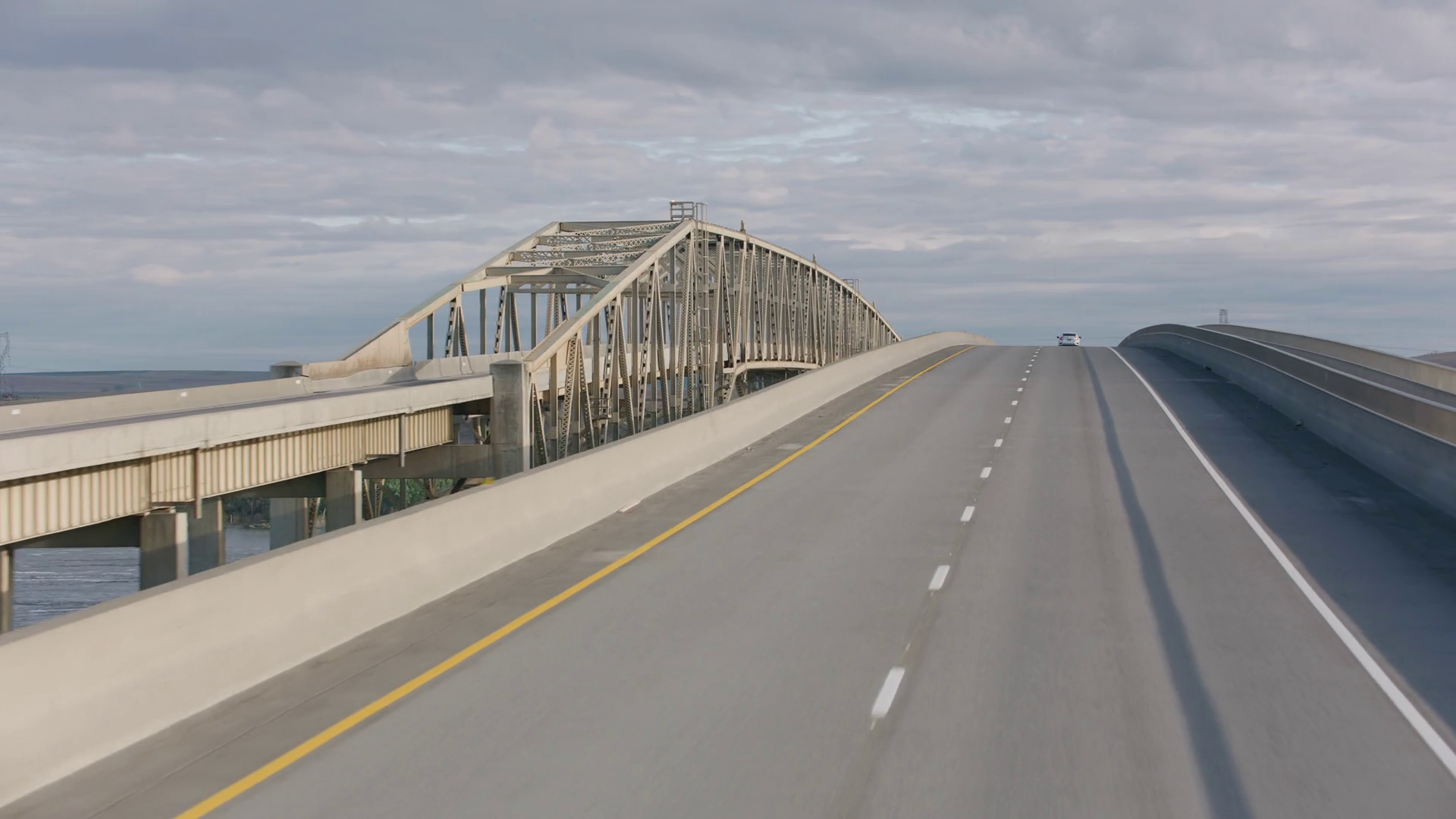 Driving Over Bridge On Freeway Stock Footage SBV-347748898 - Storyblocks