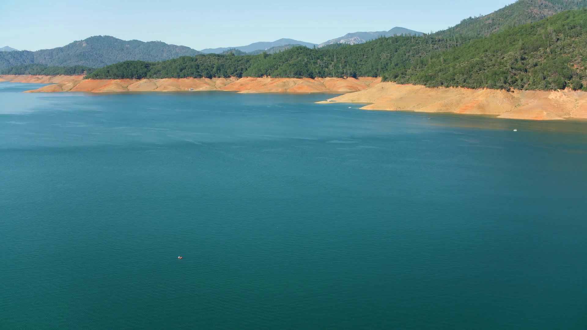 Aerial View Of Shasta Lake In California Usa Stock Footage SBV ...