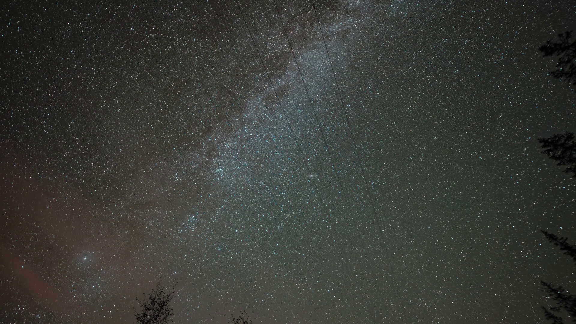 A Dense Field Of Stars Reveals Glowing Milky Stock Footage SBV ...