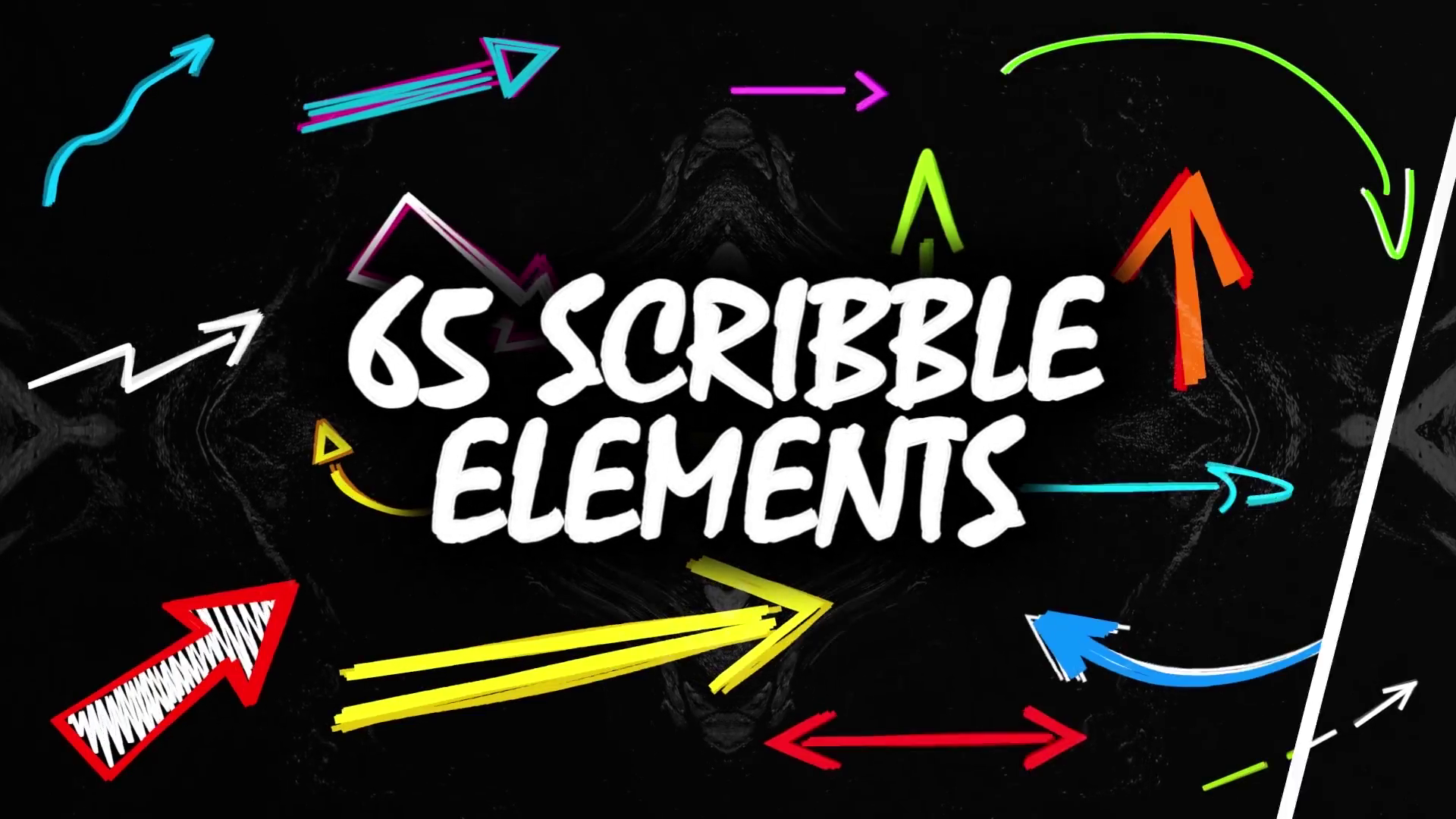 Premiere Pro Template: 65 Scribble Elements | Pp SBV-352127727 ...