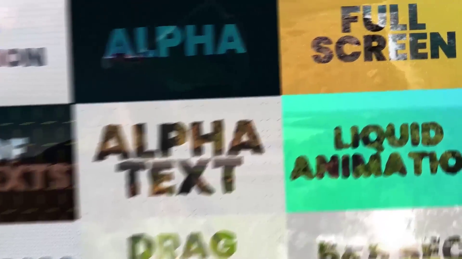 Premiere Pro Template: Alpha Text Animation | Pp Presets SBV-351941063 ...