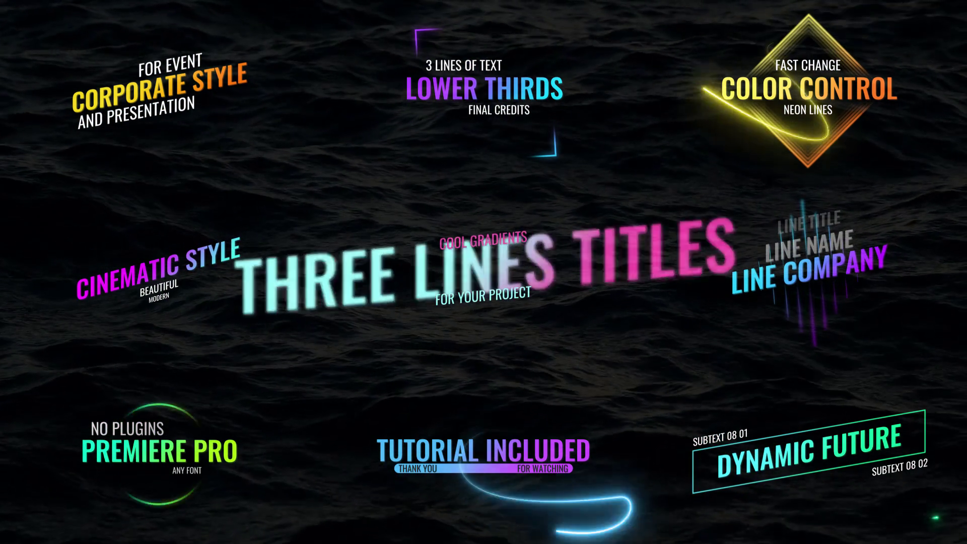 Premiere Pro Template: Light Lines Titles | Pp SBV-346750693 - Storyblocks