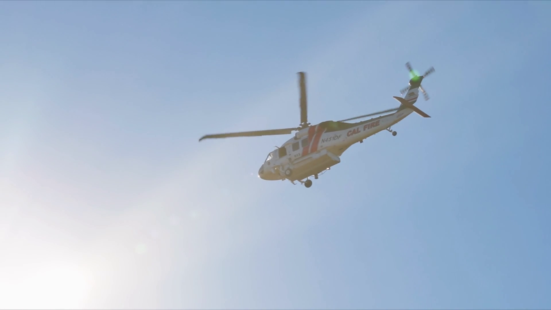 Helicopters Answering Call Help During La Stock Footage SBV-351734489 ...