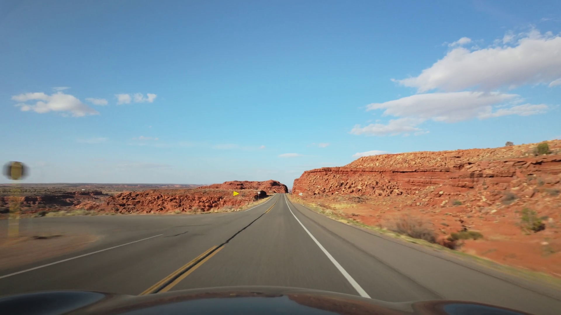 Driving Through Monument Valley: Scenic Stock Footage SBV-352029154 ...